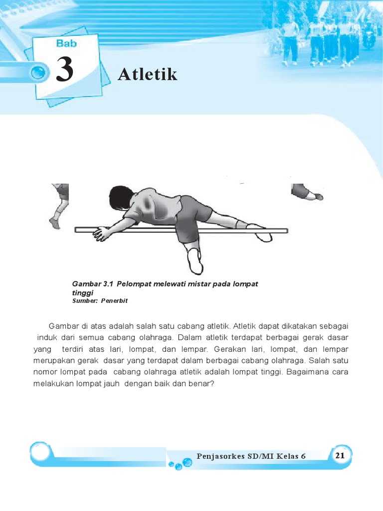 Teknik Atletik: Lari, Lompat, dan Lempar | PDF