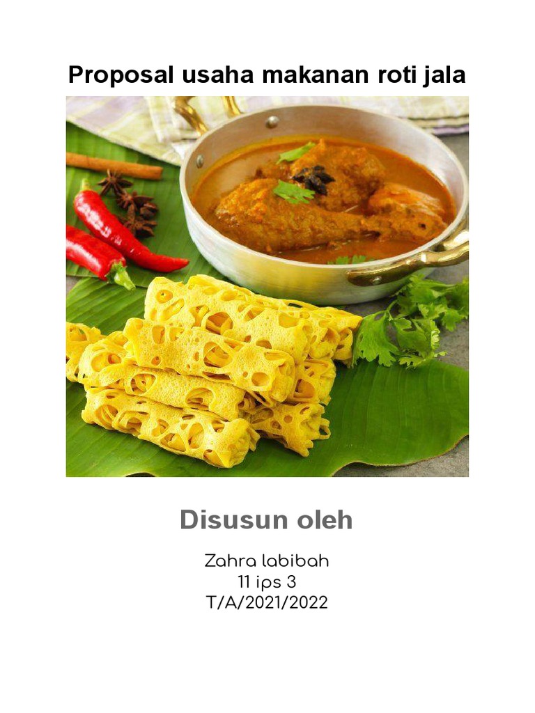 Proposal Usaha Roti Jala Khas Riau | PDF | Seni