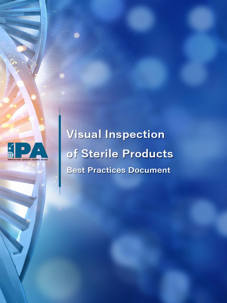 Visual Inspection of Sterile Products: Best Practices Document | PDF ...