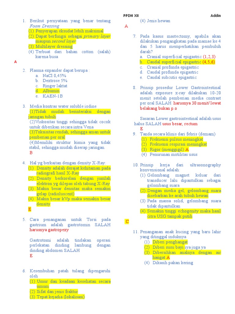(14 Juli) Ujian PPDH Gelombang 12.1 | PDF