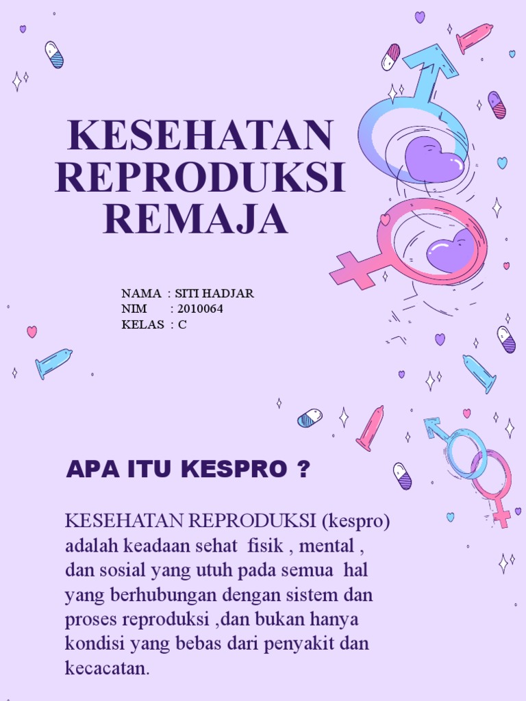 Kesehatan Reproduksi Remaja | PDF