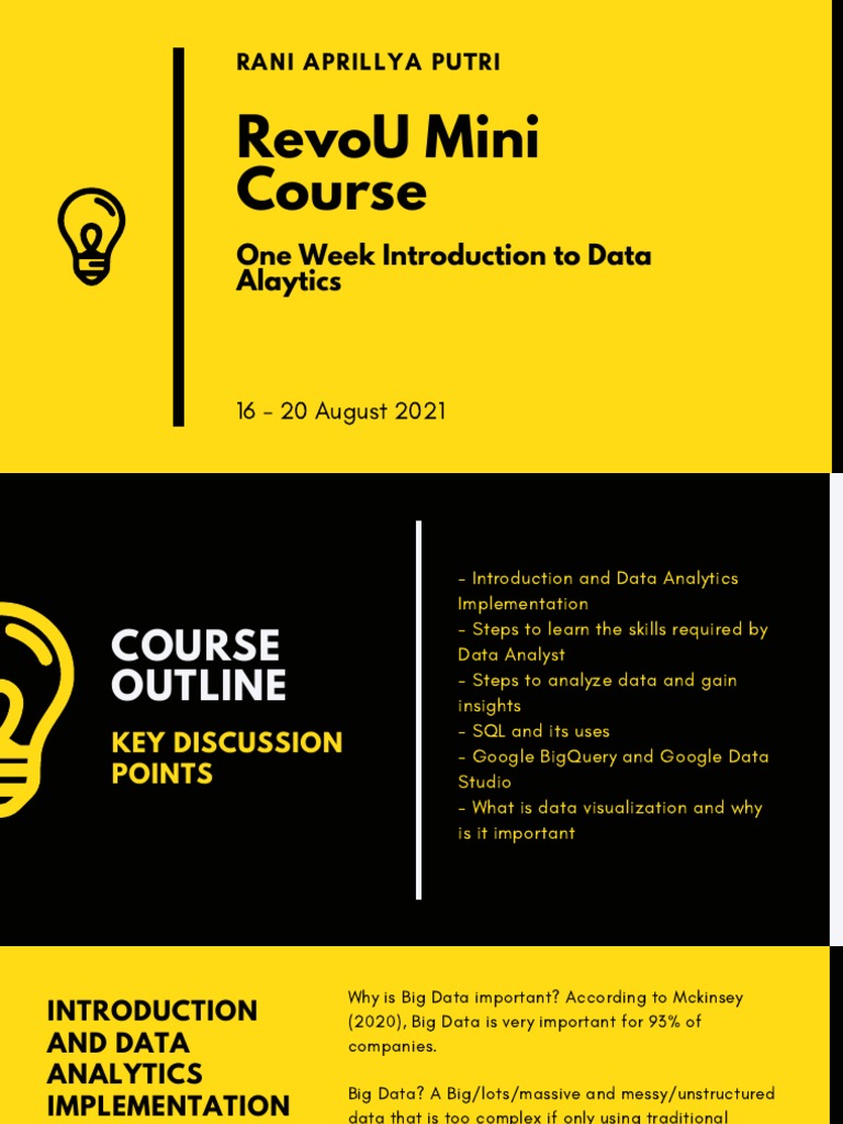 RevoU DAMC Rani Aprillya Putri PDF | PDF | Analytics | Databases