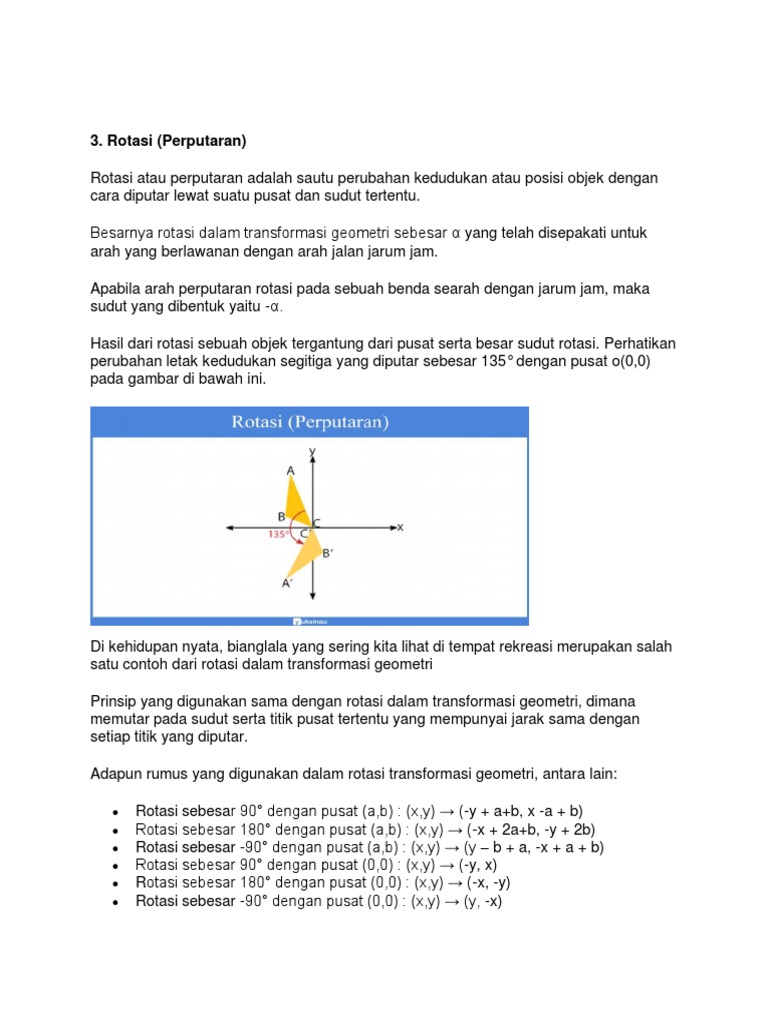 Rotasi | PDF