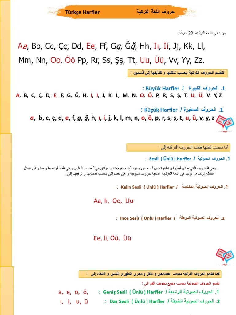 001 Türkçe Harflar | PDF
