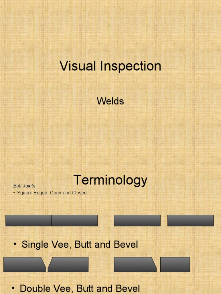 Visual Weld Inspection | Download Free PDF | Construction | Welding
