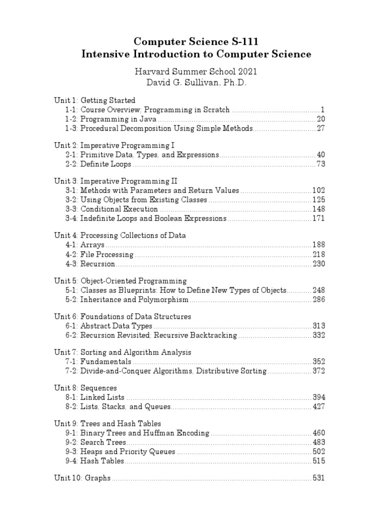 Course Pack | PDF | Computer Programming | Control Flow