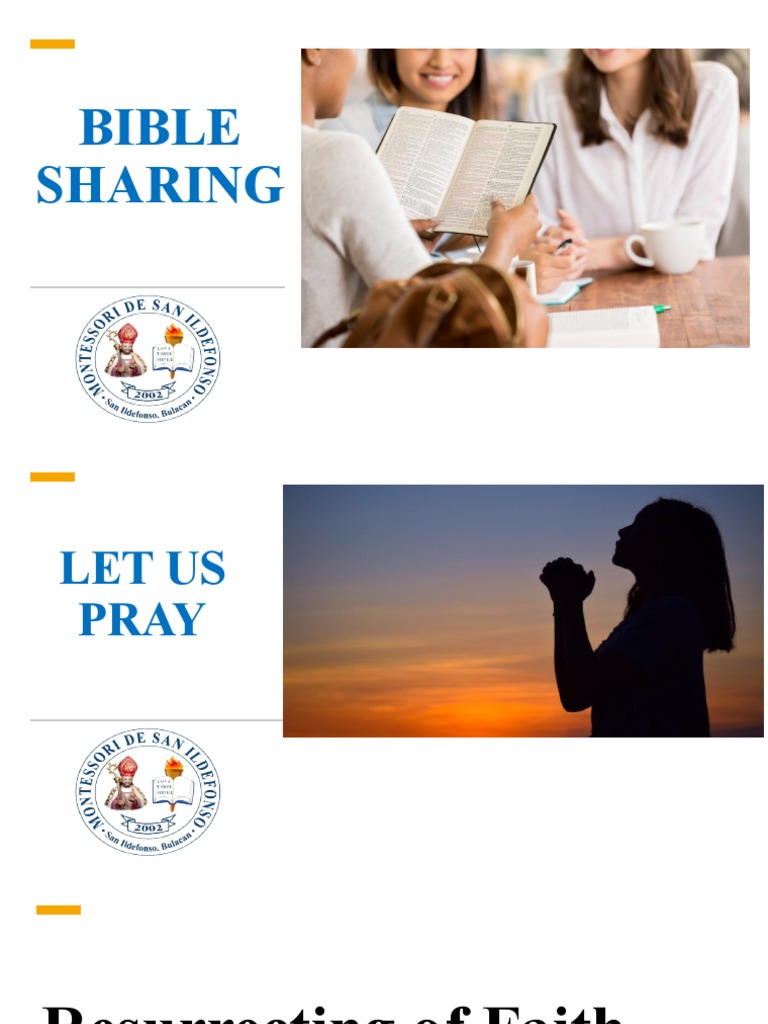 Bible Sharing | PDF