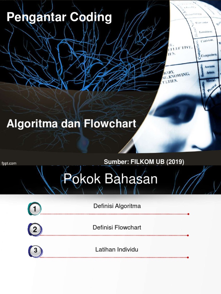 Sesi 1 Algoritma Dan Flowchart | PDF