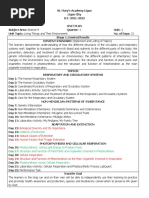 Goldfish Respiration Lab | PDF | Temperature | Breathing