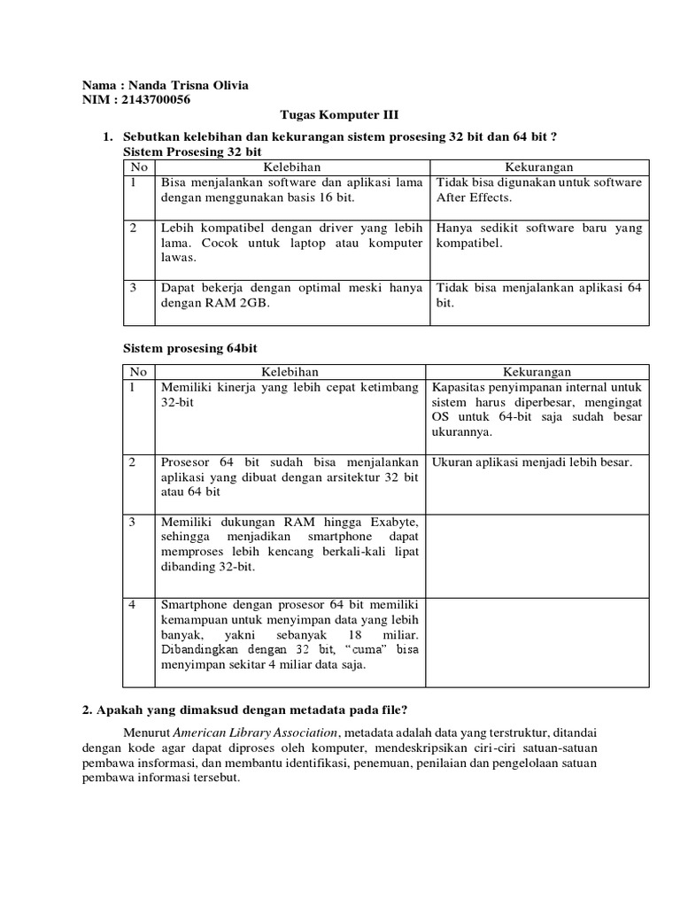 Nanda Trisna Olivia - 2143700056 - Tugas3 | PDF
