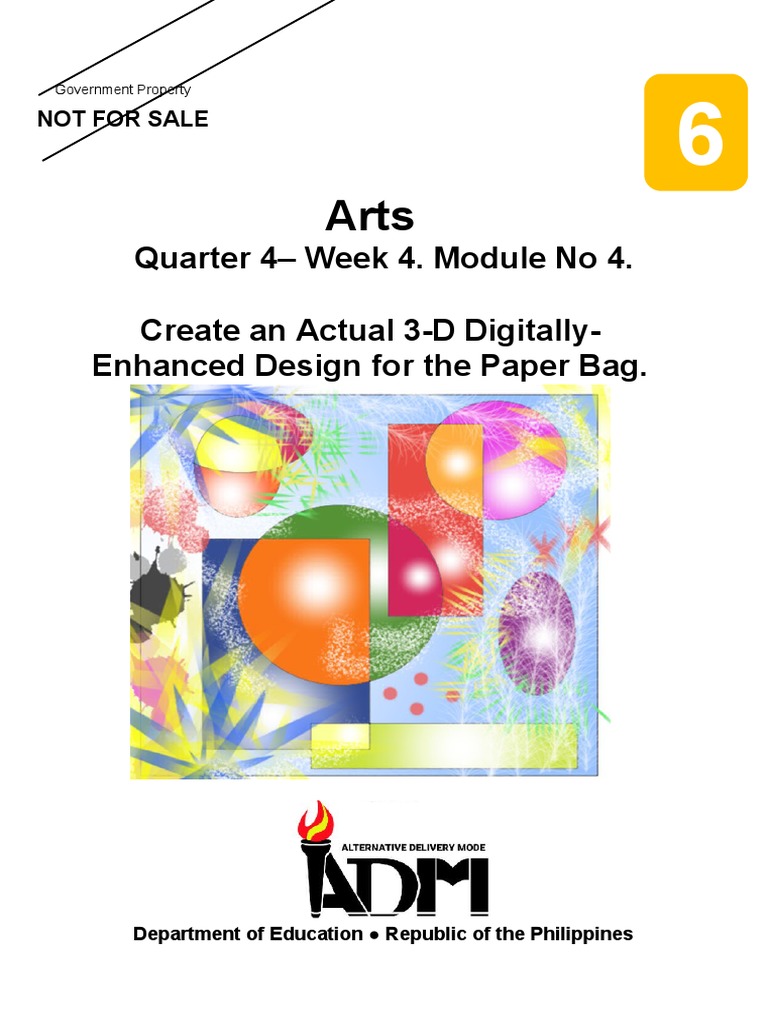 Arts6, Q4, Week4, Module 4 | PDF | Paper | Copyright