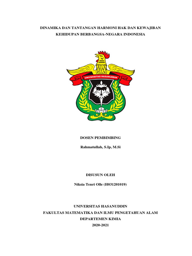 Dinamika Dan Tantangan Harmoni Hak Dan Kewajiban Kehidupan Berbangsa | PDF Dinamika Dan Tantangan Harmoni Hak Dan Kewajiban Kehidupan Berbangsa | PDF
