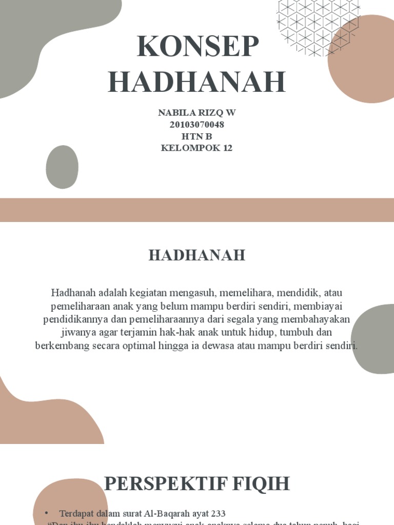 Hadhanah | PDF