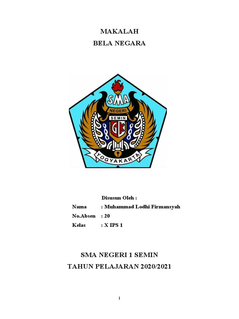 Makalah Bela Negara 2 | PDF
