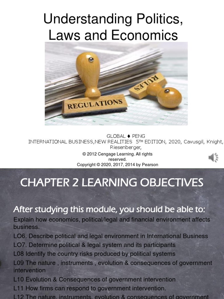 Understanding Politics, Laws and Economics | PDF | Regional Integration ...