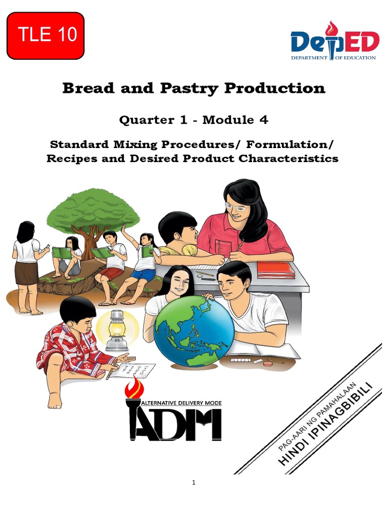 Bread and Pastry Production: Quarter 1 - Module 4 | PDF | Dough | Breads