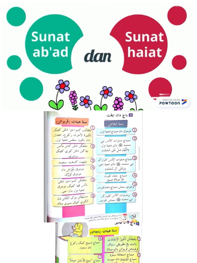 Sunat Abad Dan Sunat Haiat | PDF