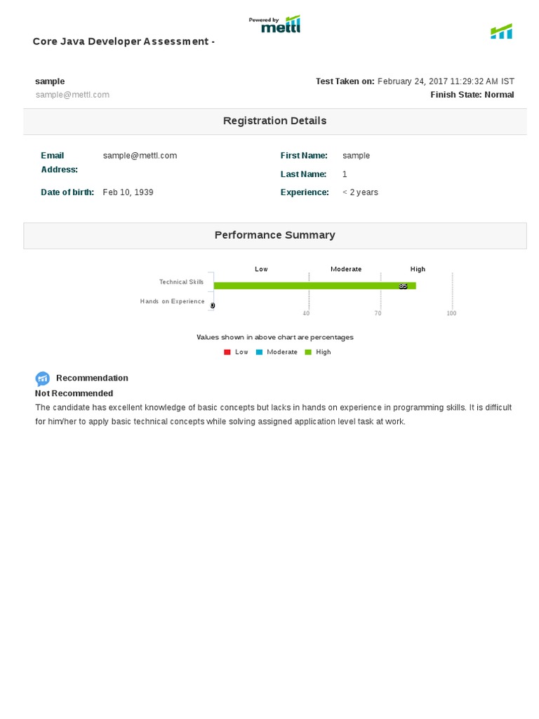 Sample - Core Java Developer Assessment - 1635359098862 | PDF | String (Computer Science) | Java ...