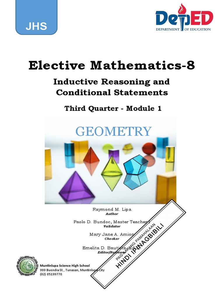 Geometry and Logic Concepts | PDF | Theorem | Conjecture