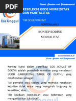 Konsep Mortalitas Dan Morbiditas | PDF