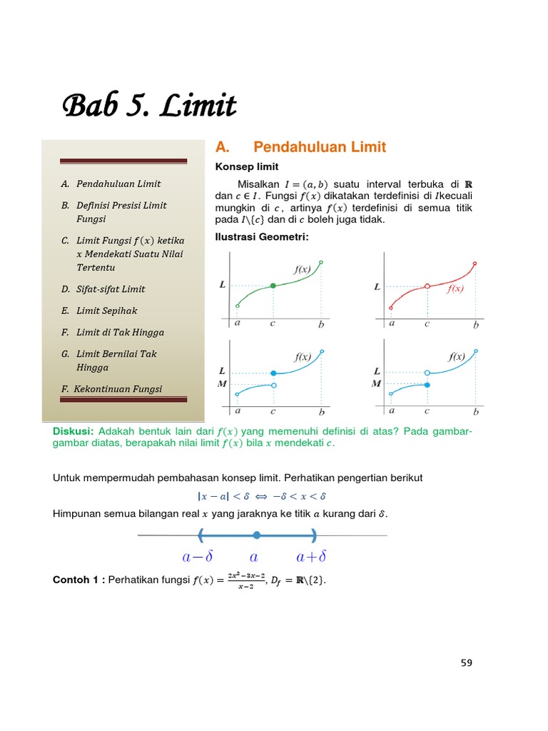 Bab 5 Limit | PDF
