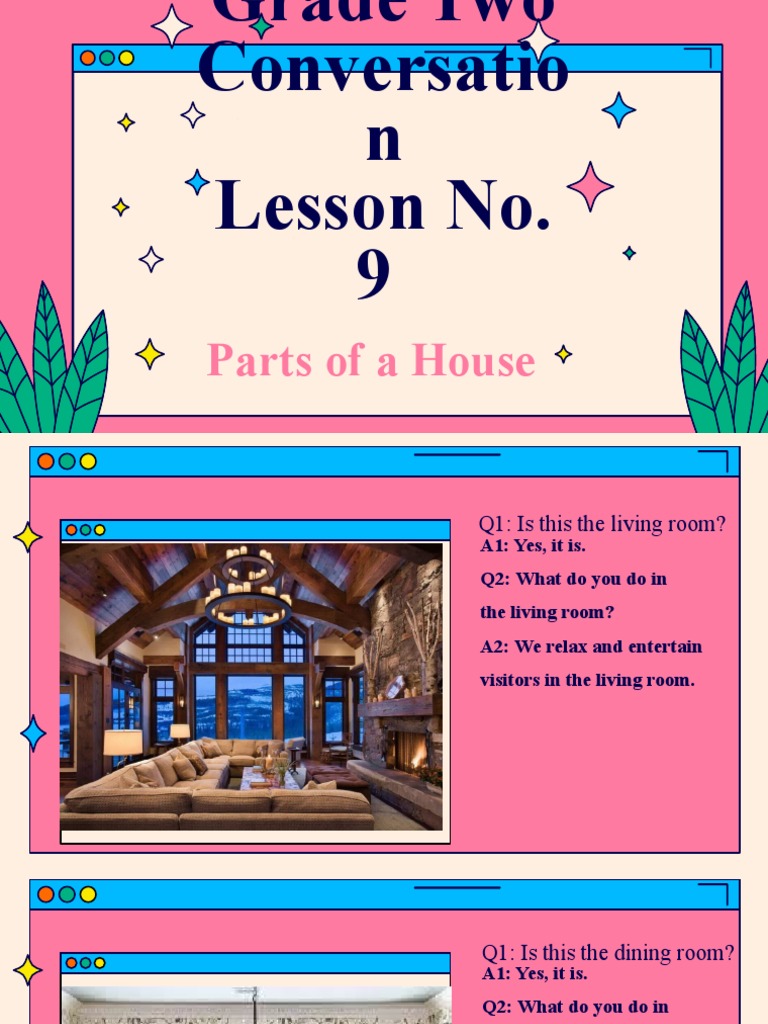 Grade Two Conversation Lesson NIne | PDF