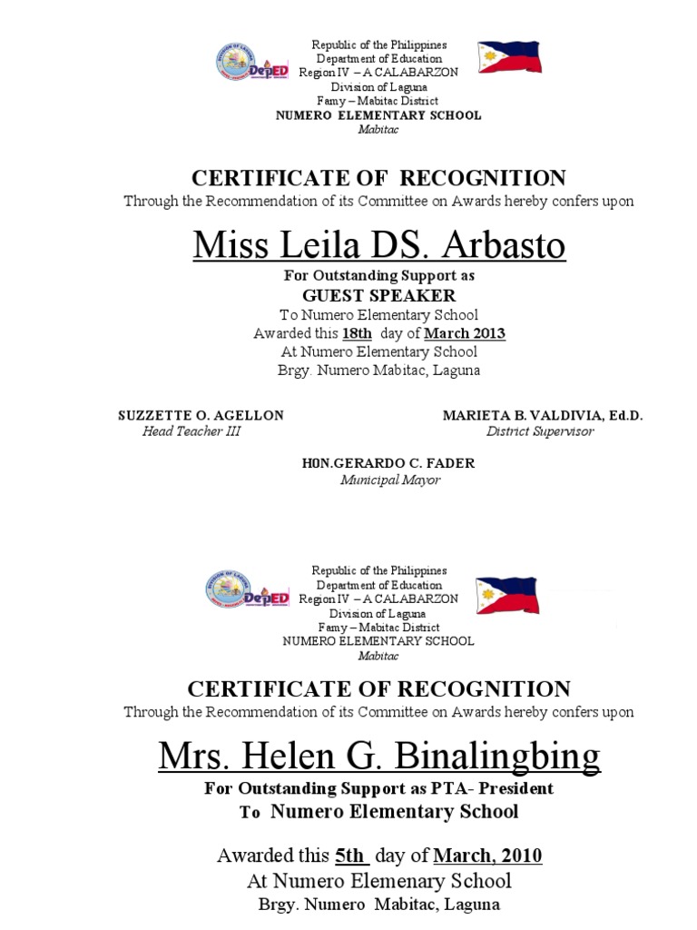 Certification of Guest | PDF | Government Institutions | Government ...