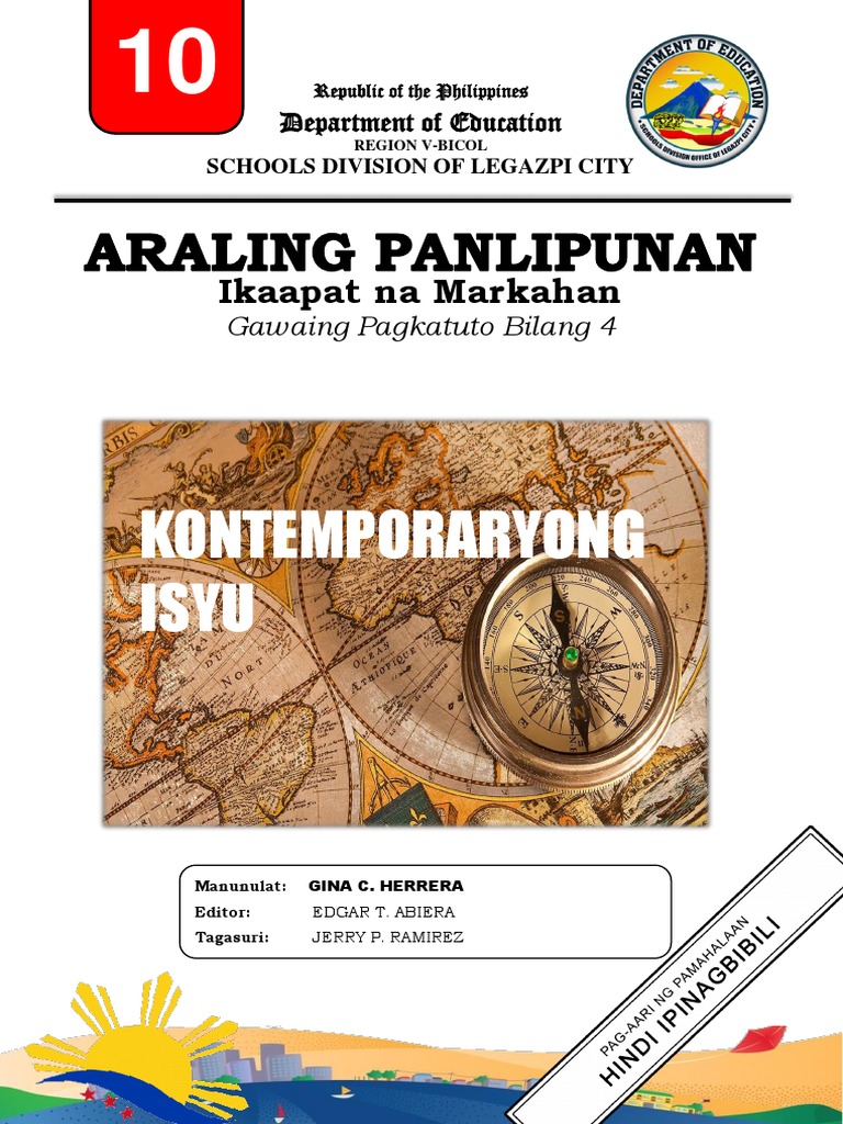 AP10 LAS WEEK 4 Q4 - Final | PDF