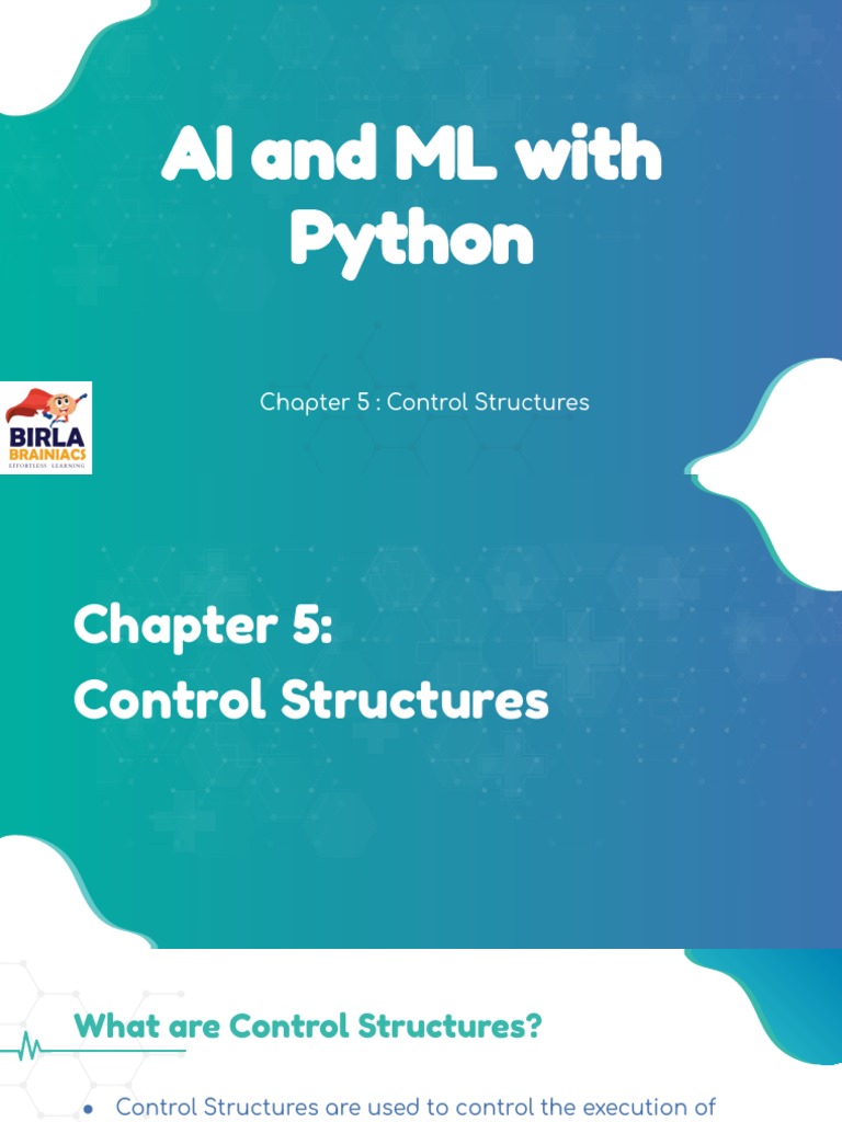 Chapter 5 Python Control Structures Pdf Control Flow Python Programming Language 