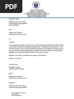 Justification Letter Biometric March 2018 | PDF