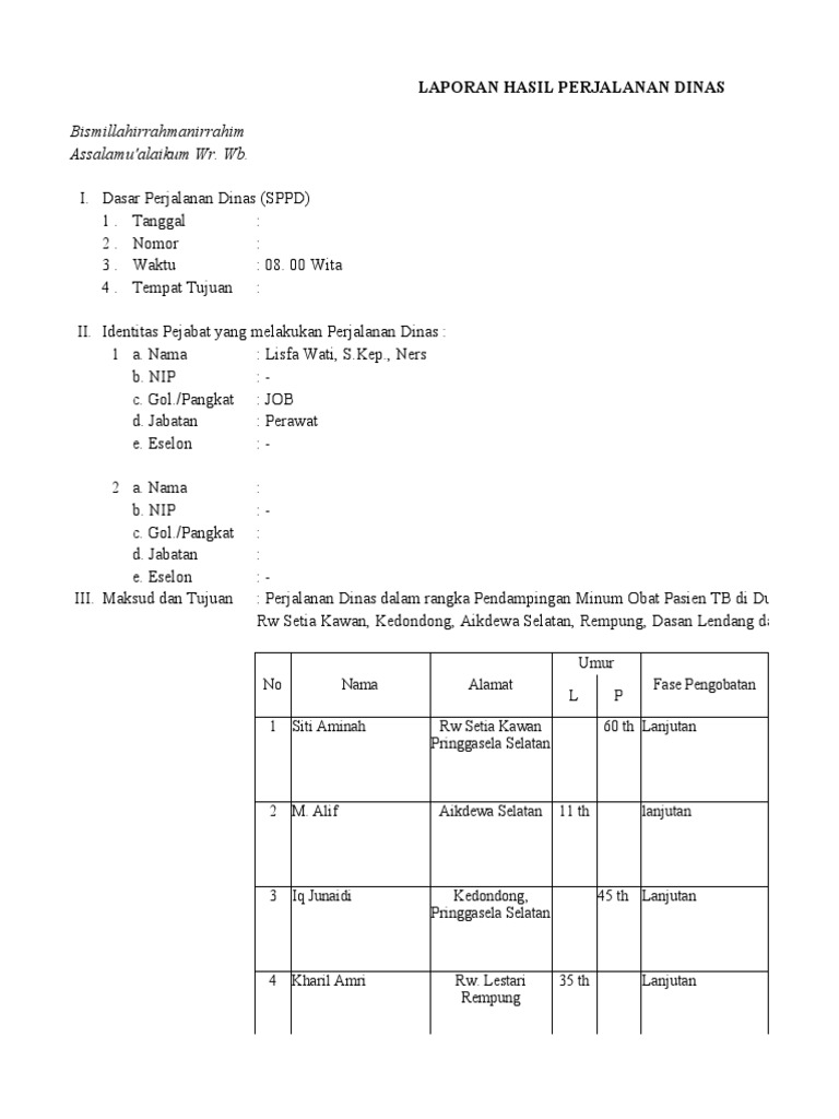 Pendampingan Minum Obat | PDF