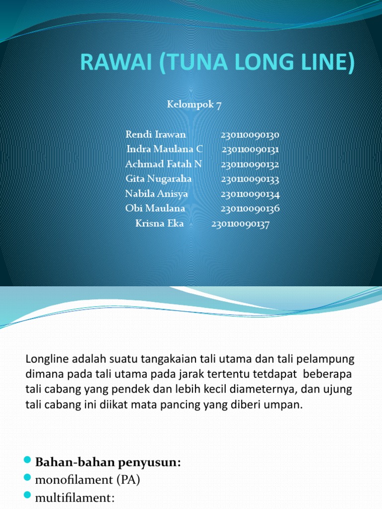 Rawai (Tuna Long Line) | PDF