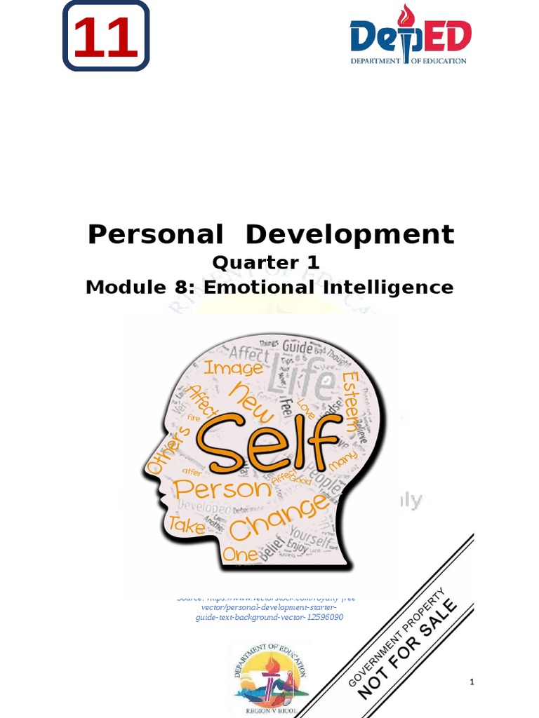 Personal Development: Quarter 1 Module 8: Emotional Intelligence | PDF ...