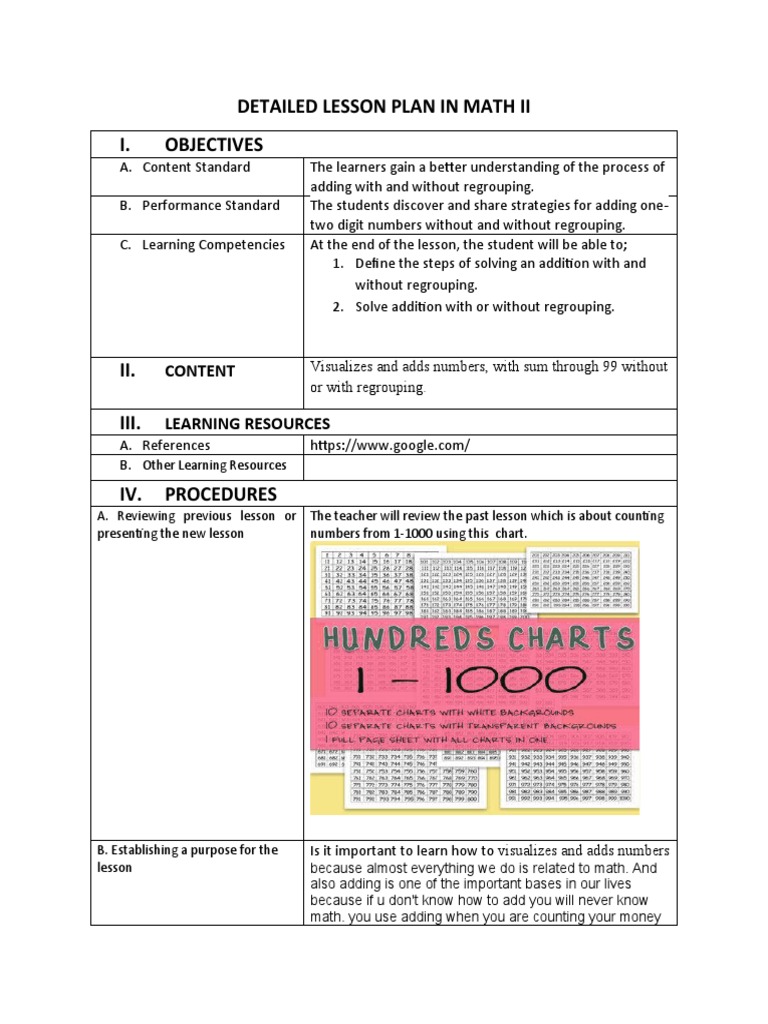 DETAILED LESSON For Grade 2 | PDF | Lesson Plan | Learning
