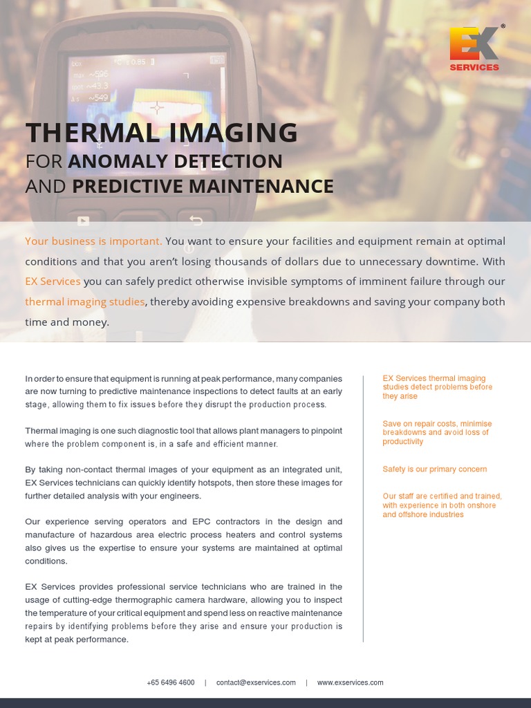 Thermal Imaging: Anomaly Detection Predictive Maintenance | PDF | Thermography | Mechanical ...