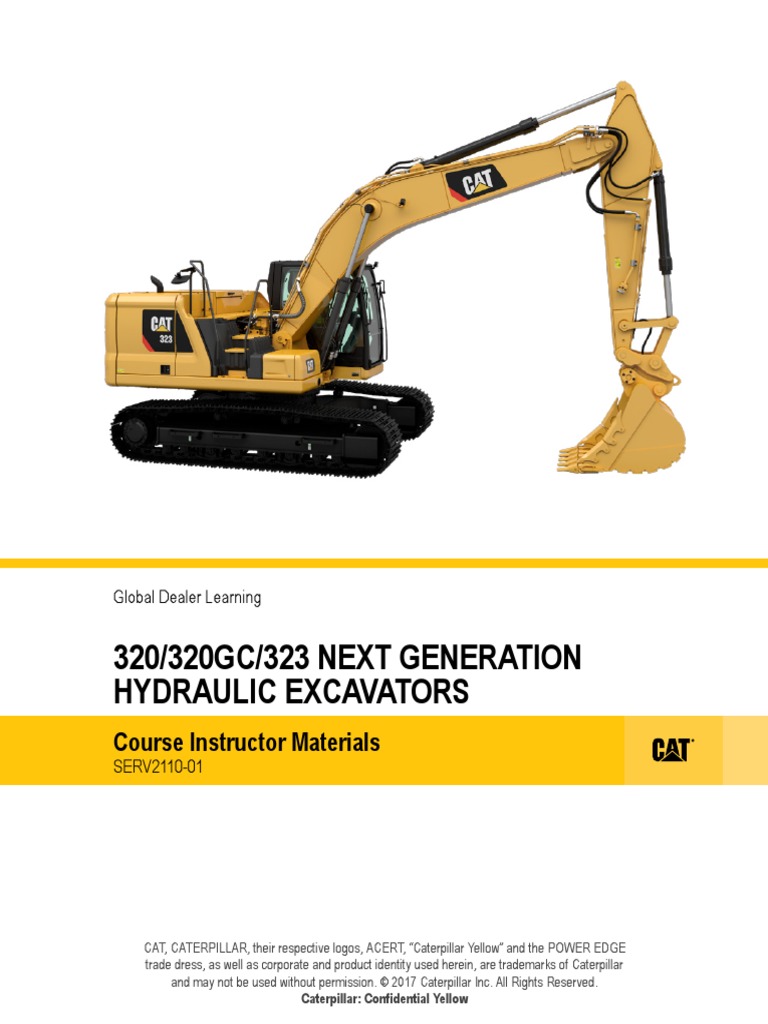 320 Series Excavators Course en INS | PDF | Pump | Mechanical Engineering