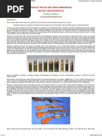 PF2E Modern Firearm Table | PDF | Magazine (Firearms) | Shotgun