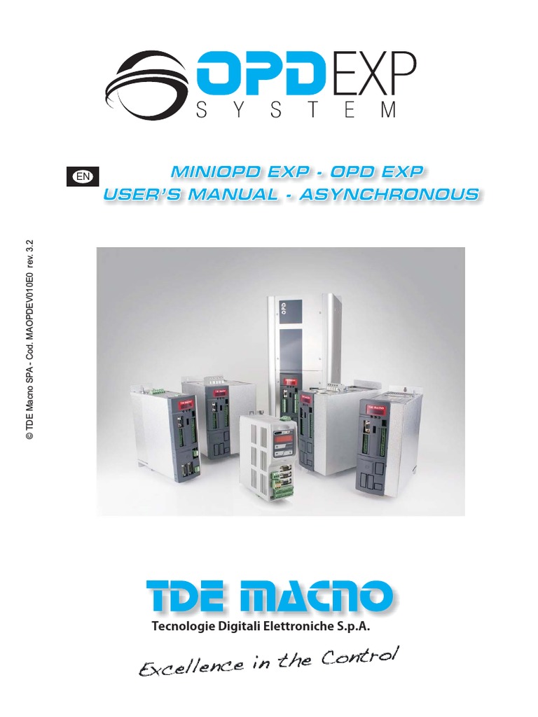Miniopd Exp - Opd Exp User'S Manual - Asynchronous Miniopd Exp - Opd Exp User'S Manual ...