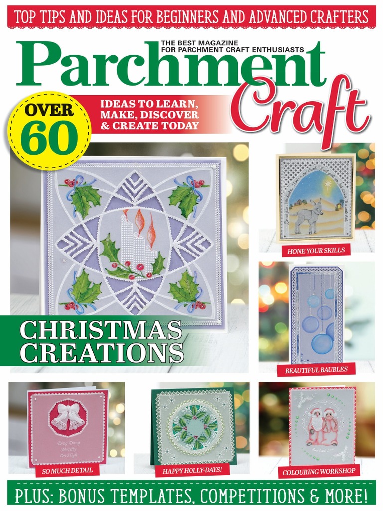 2021 11 01 Parchment Craft Cards For Christmas | PDF