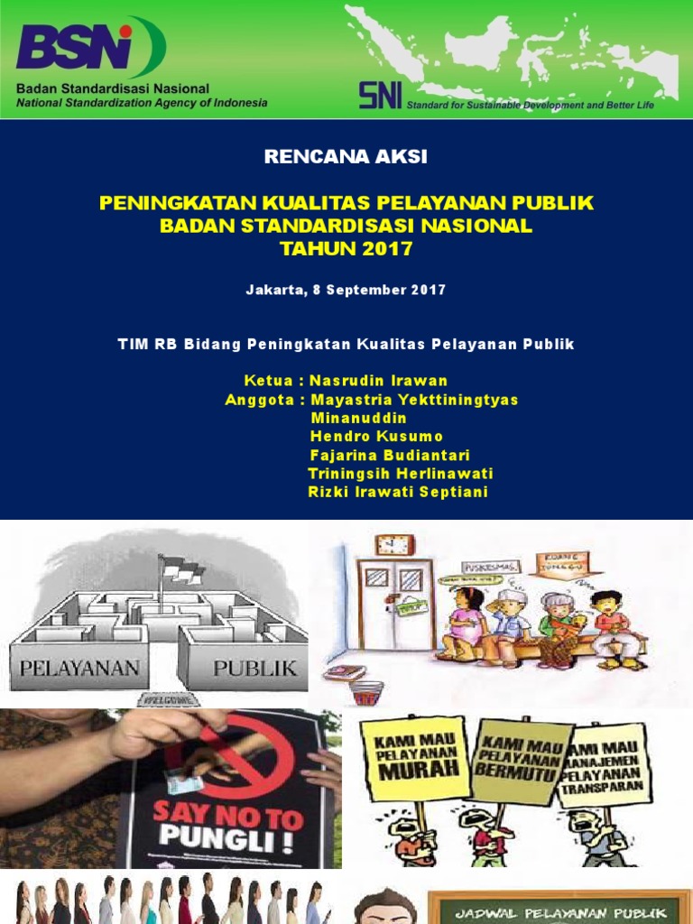 Rencana Aksi Pelayanan Publik 2017a1 | PDF Rencana Aksi Pelayanan Publik 2017a1 | PDF