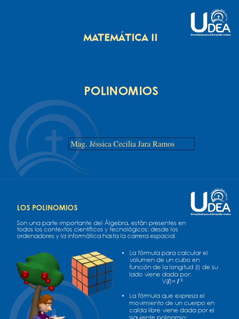 Polinomios - Parte I | PDF | Matemáticas | Álgebra abstracta