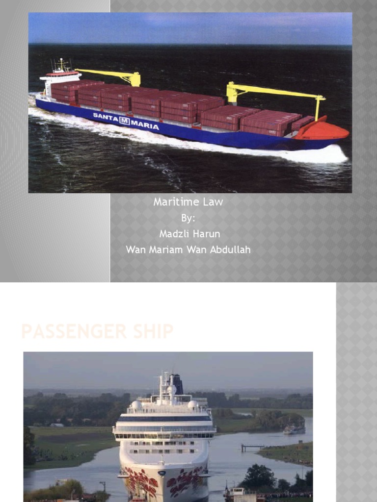 Maritime Law: Key Aspects & Impacts | PDF | Law