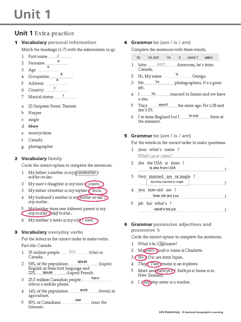 Unit 1: Extra Practice | Download Free PDF | Communication | Cognitive Science