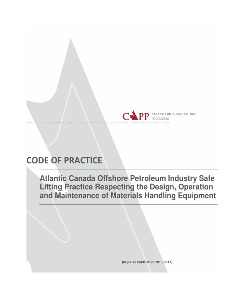 Lifting Cop | PDF | Crane (Machine) | Occupational Safety And Health