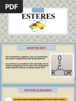 Importancia de Los Ésteres en La Industria Alimentaría | PDF | Ester ...