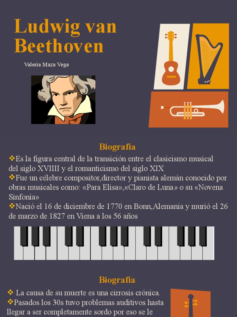 Beethoven Presentacion | PDF