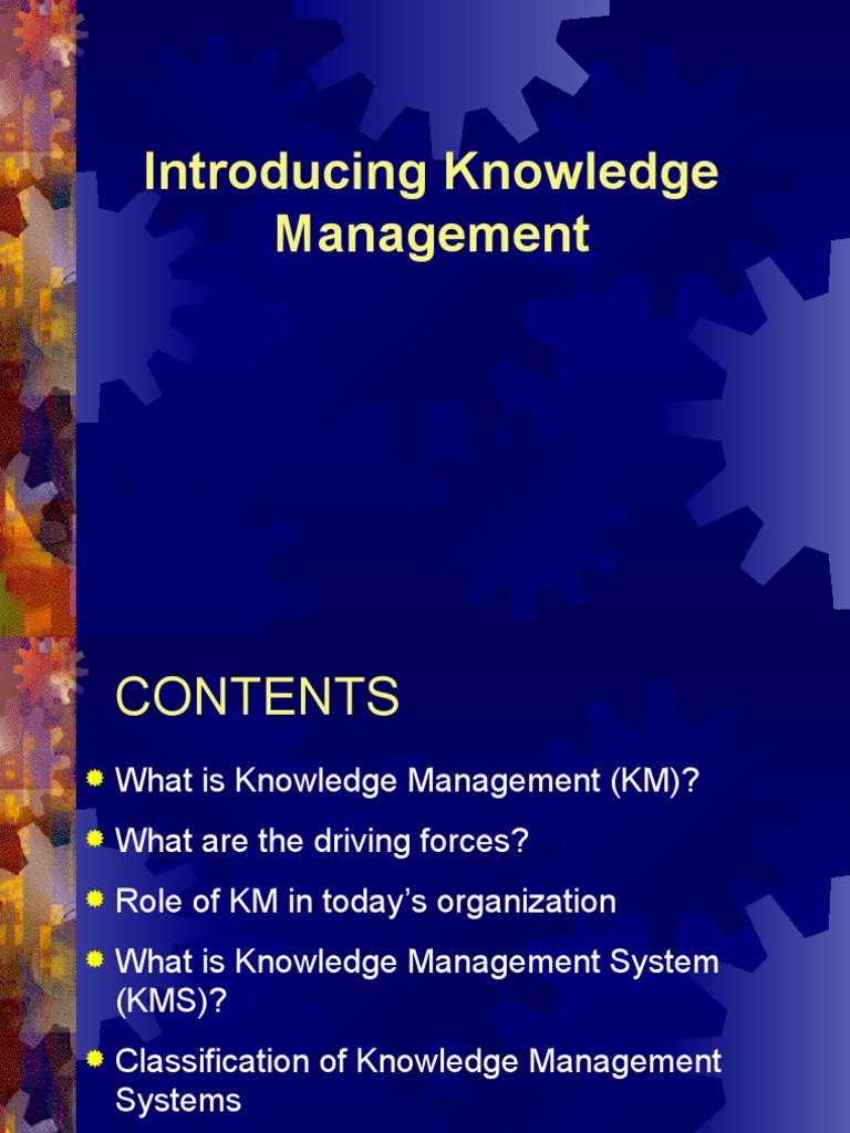 Knowledge Management. | PDF | Knowledge Management | Business
