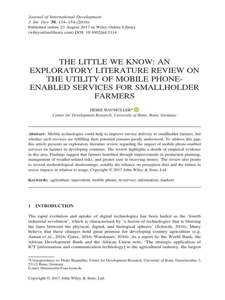 Exploratory Research Design | PDF | Agriculture