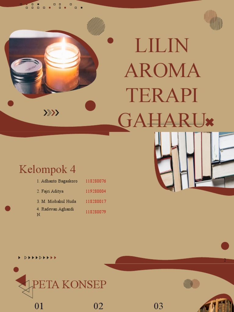 Kelompok 4 - PPT Lilinn Aromaterapi Gaharu | PDF | Kesehatan Holistik