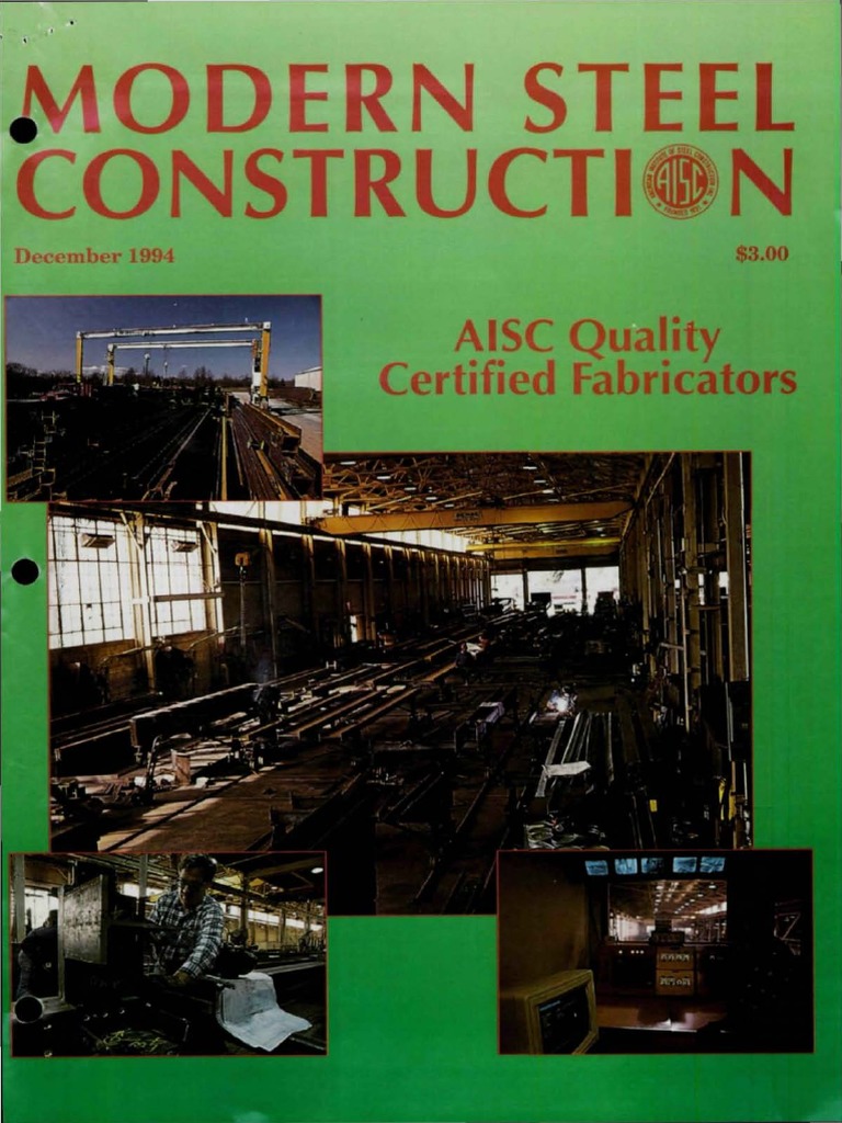 N Steel Struct: AISC Quality Certified Fabricator | PDF | Engineering ...